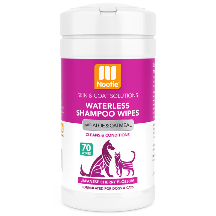 Nootie Waterless Shampoo Wipes (70 Sheets)